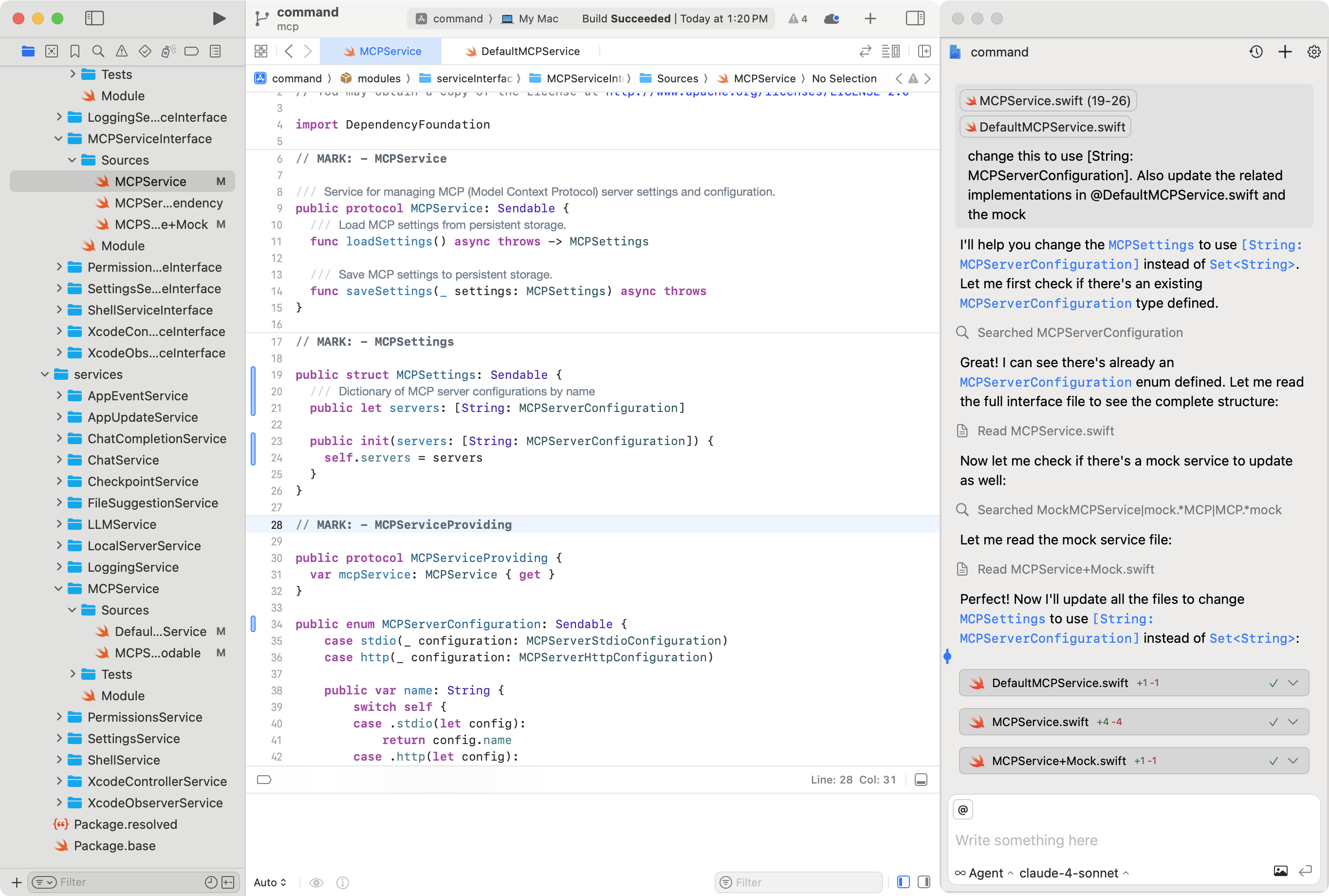 cmd - The best AI in Xcode, open source